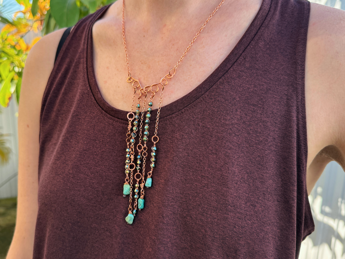 Crystal Tendril Necklace – The Subtle Parts